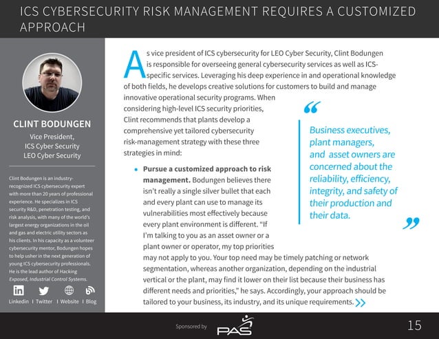 Strategies for Managing OT Cybersecurity Risk | PDF