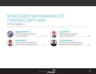 Strategies for Managing OT Cybersecurity Risk | PDF