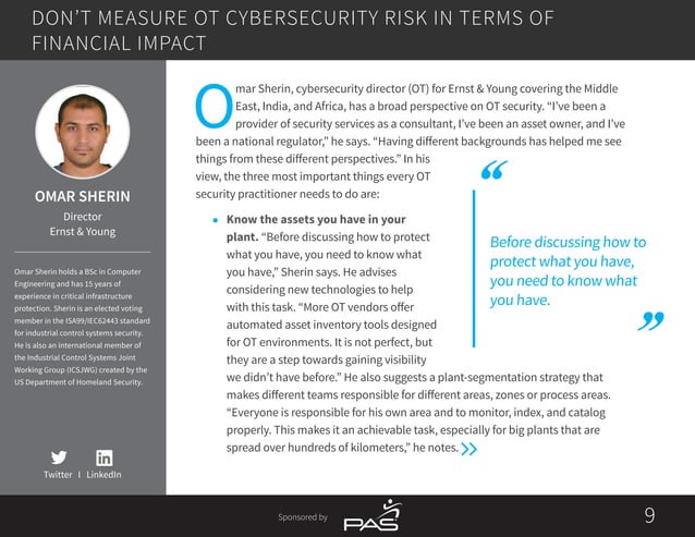 Strategies for Managing OT Cybersecurity Risk | PDF