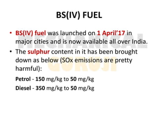 BS 3 vs BS 4 | Actual Difference | BS 4 Fuel | BS 4 News | BS 3 Engine ...