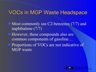 MGP Waste Method | PPT | Indoor Environmental Quality | Home & Garden