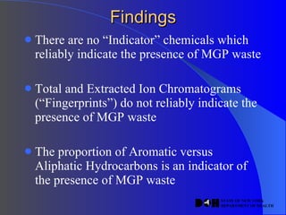 MGP Waste Method | PPT | Indoor Environmental Quality | Home & Garden