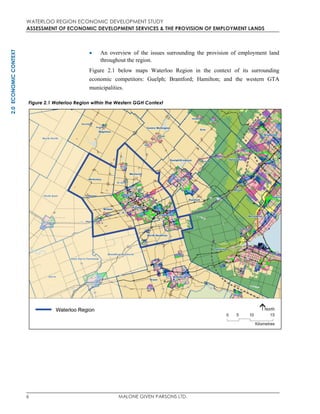 Waterloo Region Economic Development Study: Assessment of Economic ...