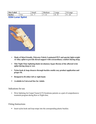MGRM Medicare PSTR Note 0300 CTS Medicare splints | DOC | First Aid ...