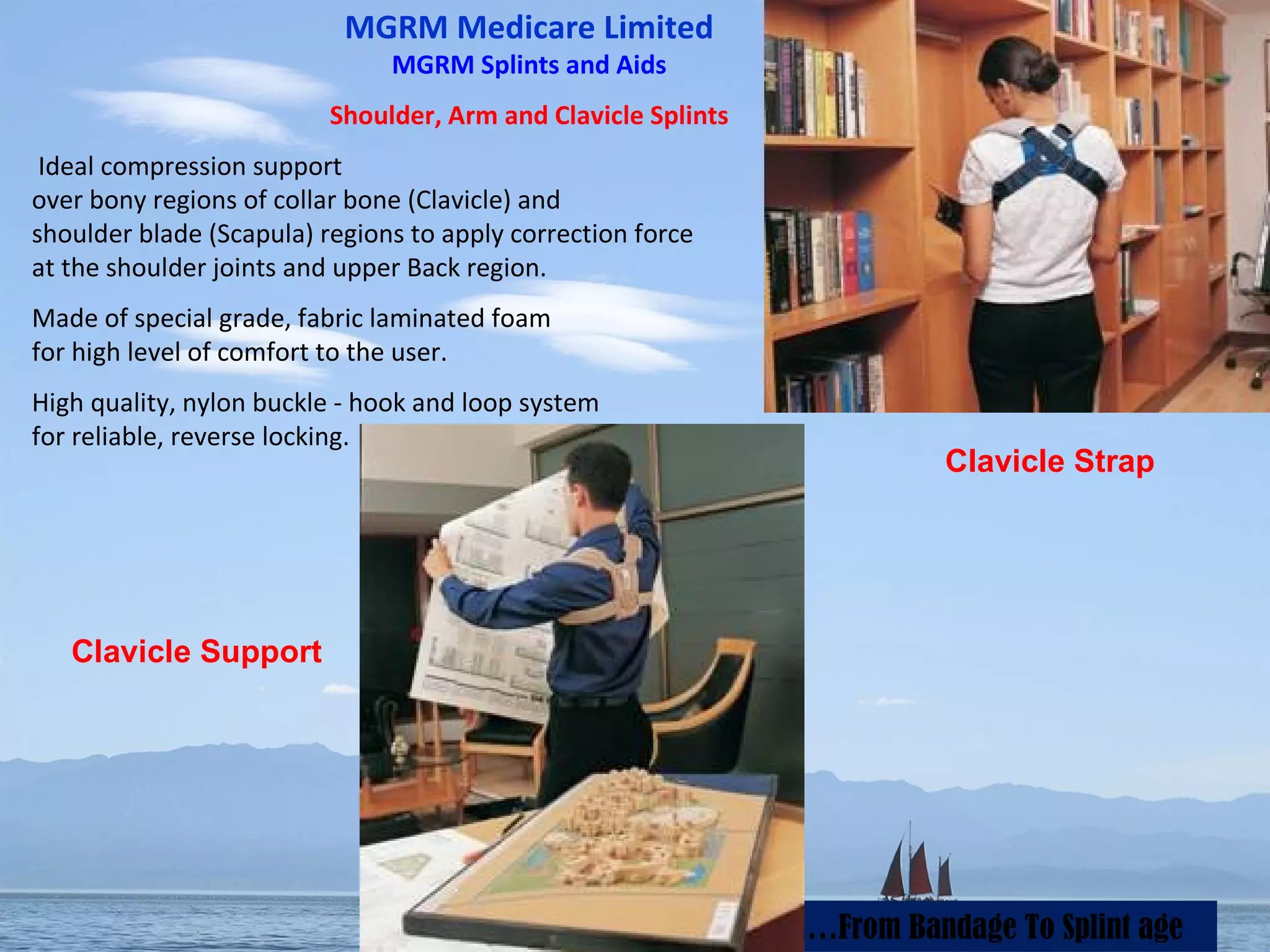 MGRM physical rehabilitation splints and aids for posture correction | PPT