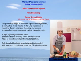 MGRM physical rehabilitation splints and aids for posture correction ...