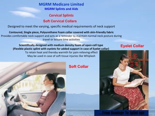 MGRM physical rehabilitation splints and aids for posture correction | PPT