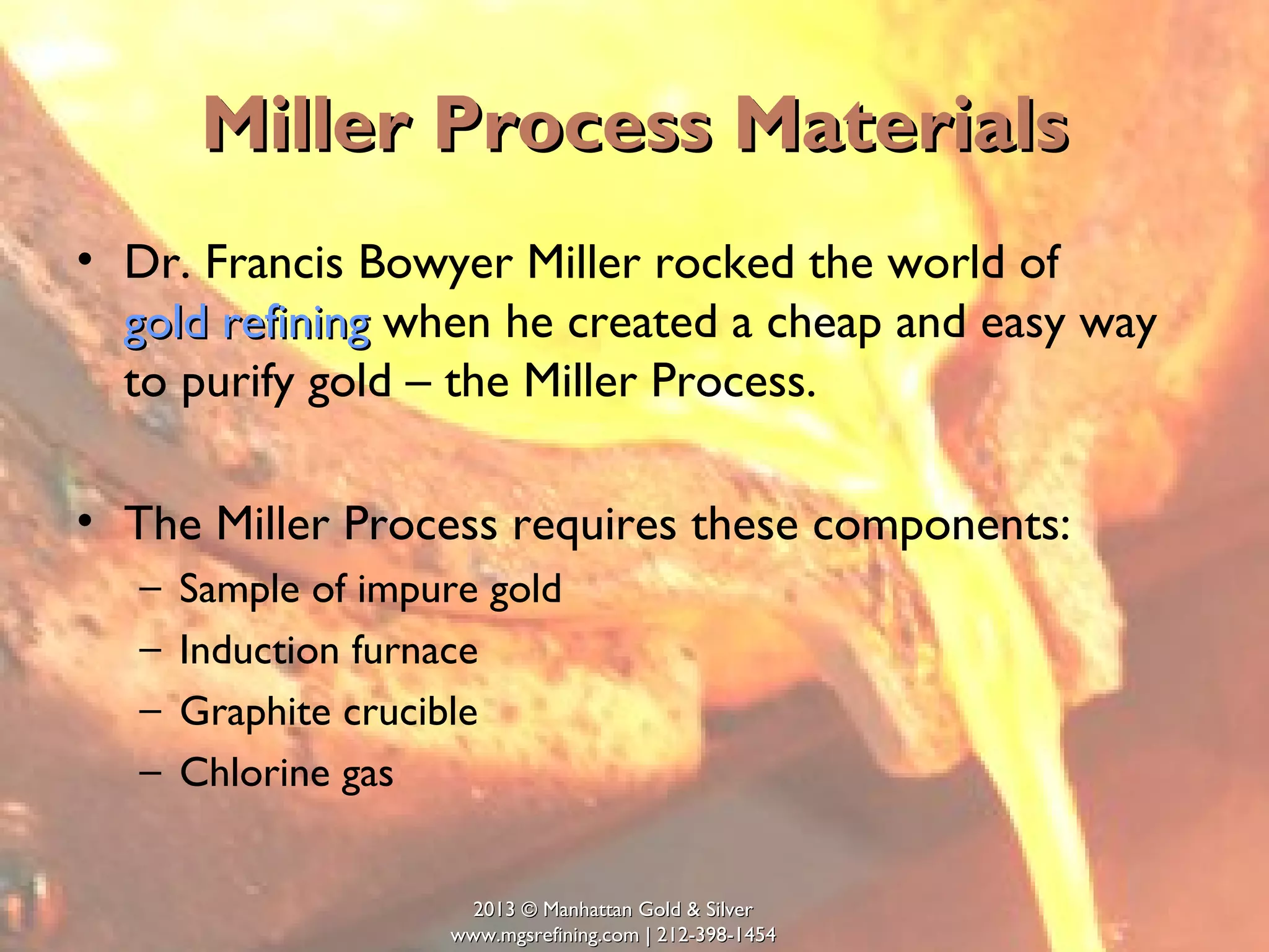 How to Make Pure Gold | PPT