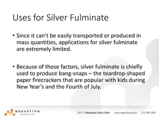 Silver Fulminate | PPT