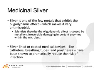 Uses for Silver | PPTX