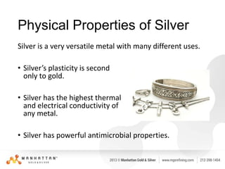 Uses Of Silver