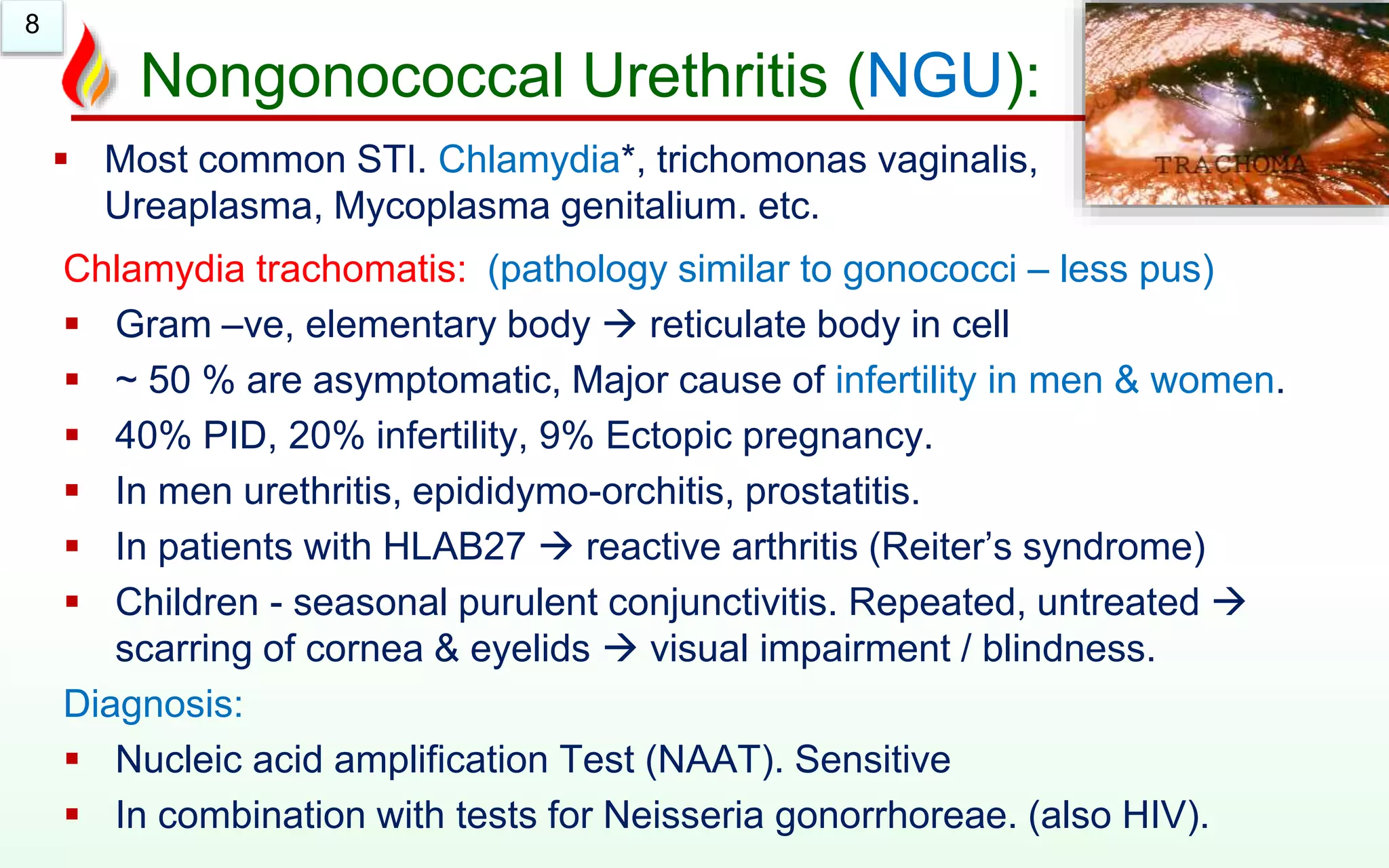 Pathology of STD - Sexually Transmitted Disorders | PPTX