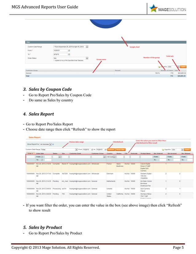 Mgs advanced reports_user_guide | PDF