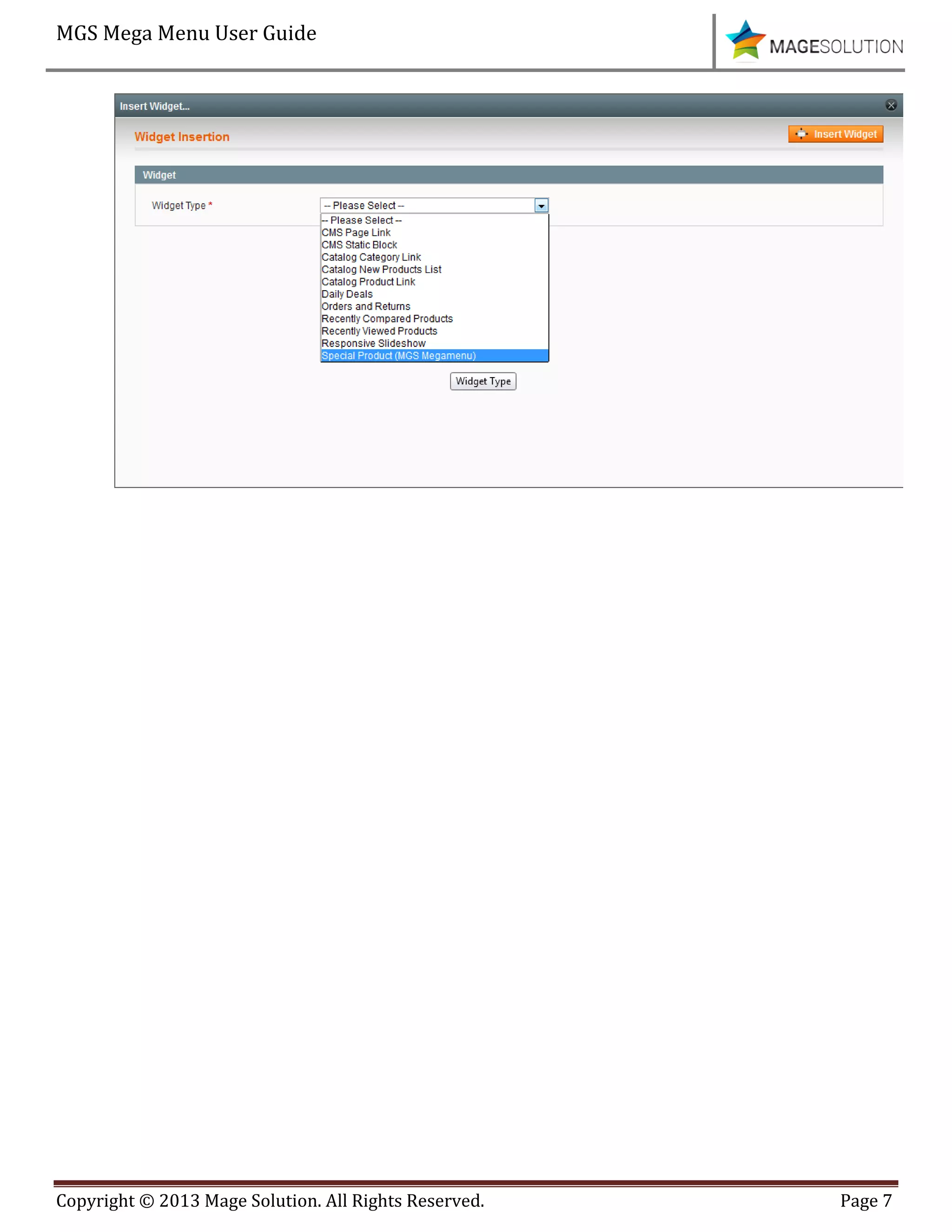 Mgs Mega Menu by Magesolution | PDF
