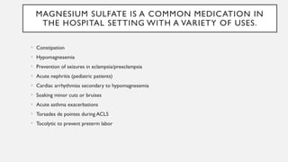 Magnesium sulphate therapy in Pregnancy for fetal neuroprotection | PPTX