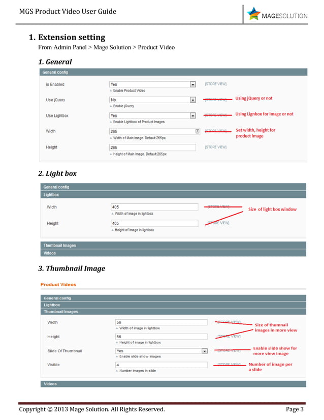 Mgs product video_user_guide | PDF