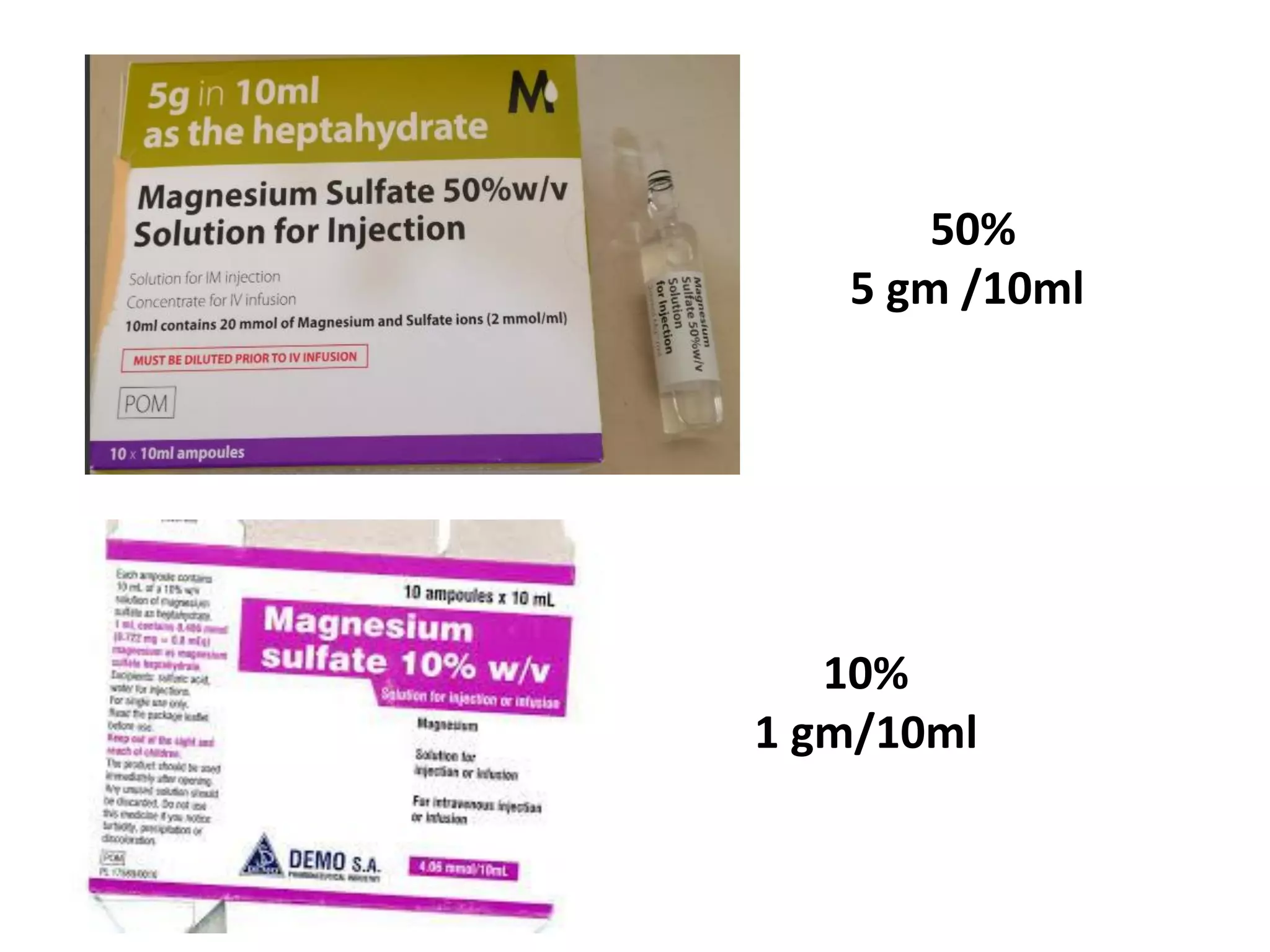Magnesium Sulfate in Obstetrics | PDF