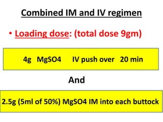 Magnesium Sulfate in Obstetrics | PDF
