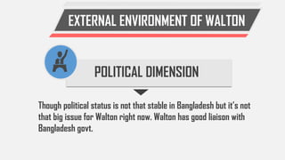 Environment and CSR activities analysis of Walton Bangladesh | PDF