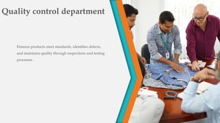 Garments department review | PPTX