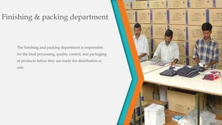 Garments department review | PPT