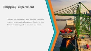 Garments department review | PPTX