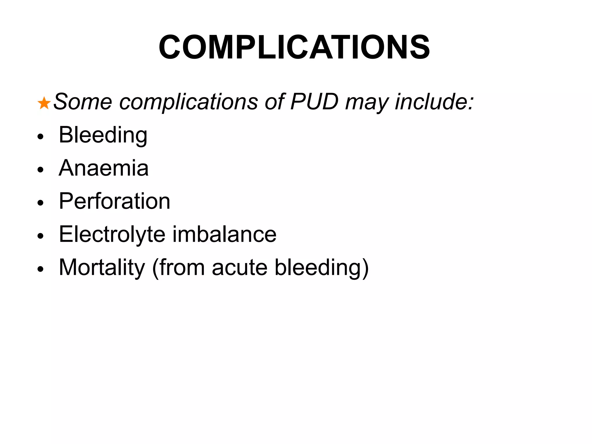 Management of Acute Exacerbation of Peptic Ulcer Disease (PUD) | PDF