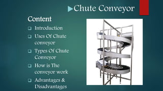 Chute Conveyor System | PPTX