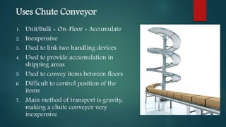 Chute Conveyor System | PPTX