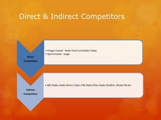 Radio-Bhumi Bangladesh Strategic Plan, Competitive advantage, SWAT ...