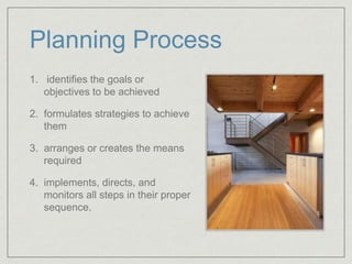 The Planning Process | PPTX