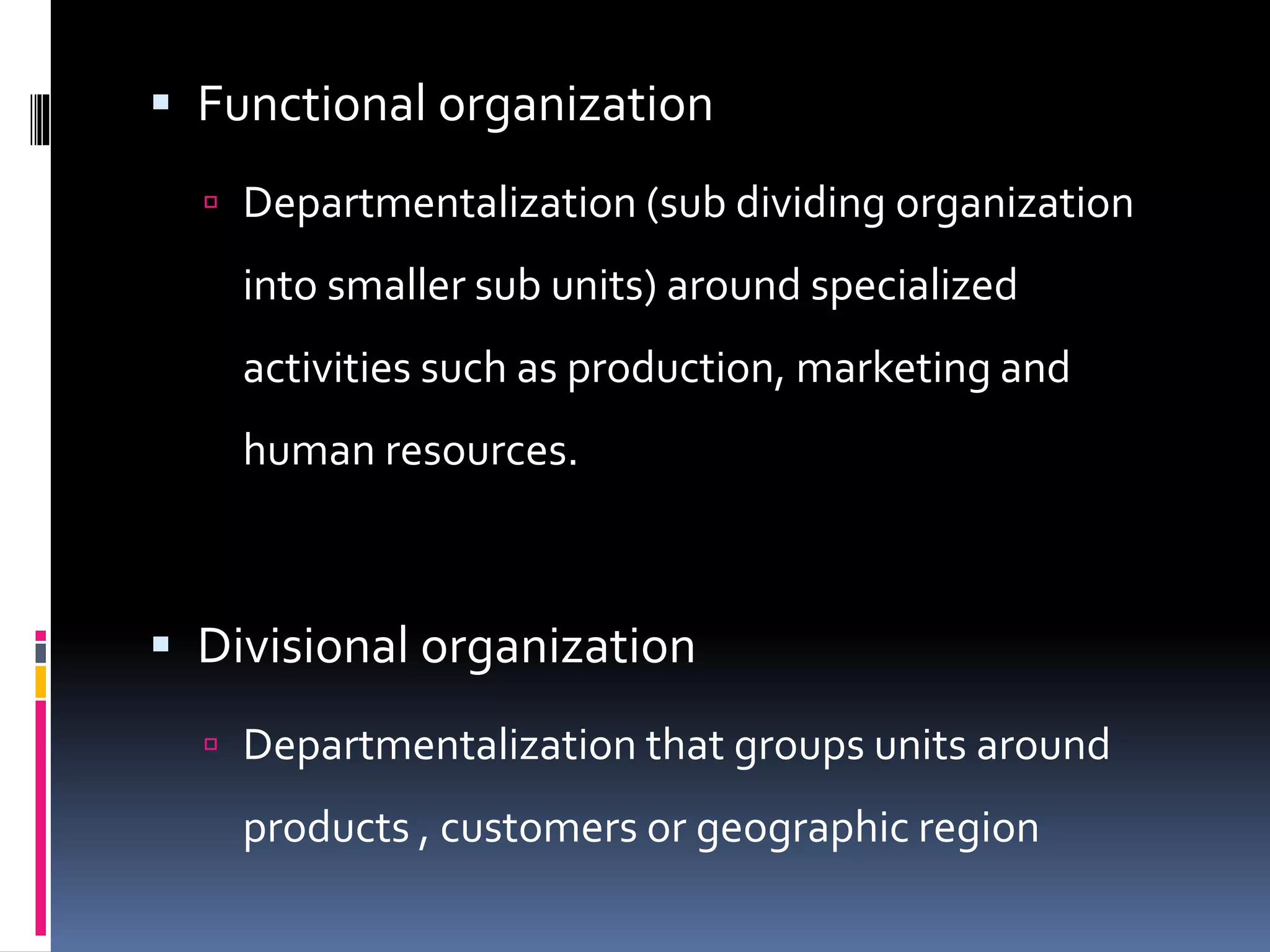 Fundamentals Of Organizing | PPTX