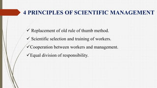 scientific management and administrative management | PPTX
