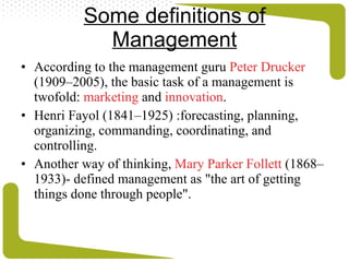 Principles of management | PPT