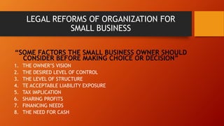 "Introduction of Family small business " | PPTX