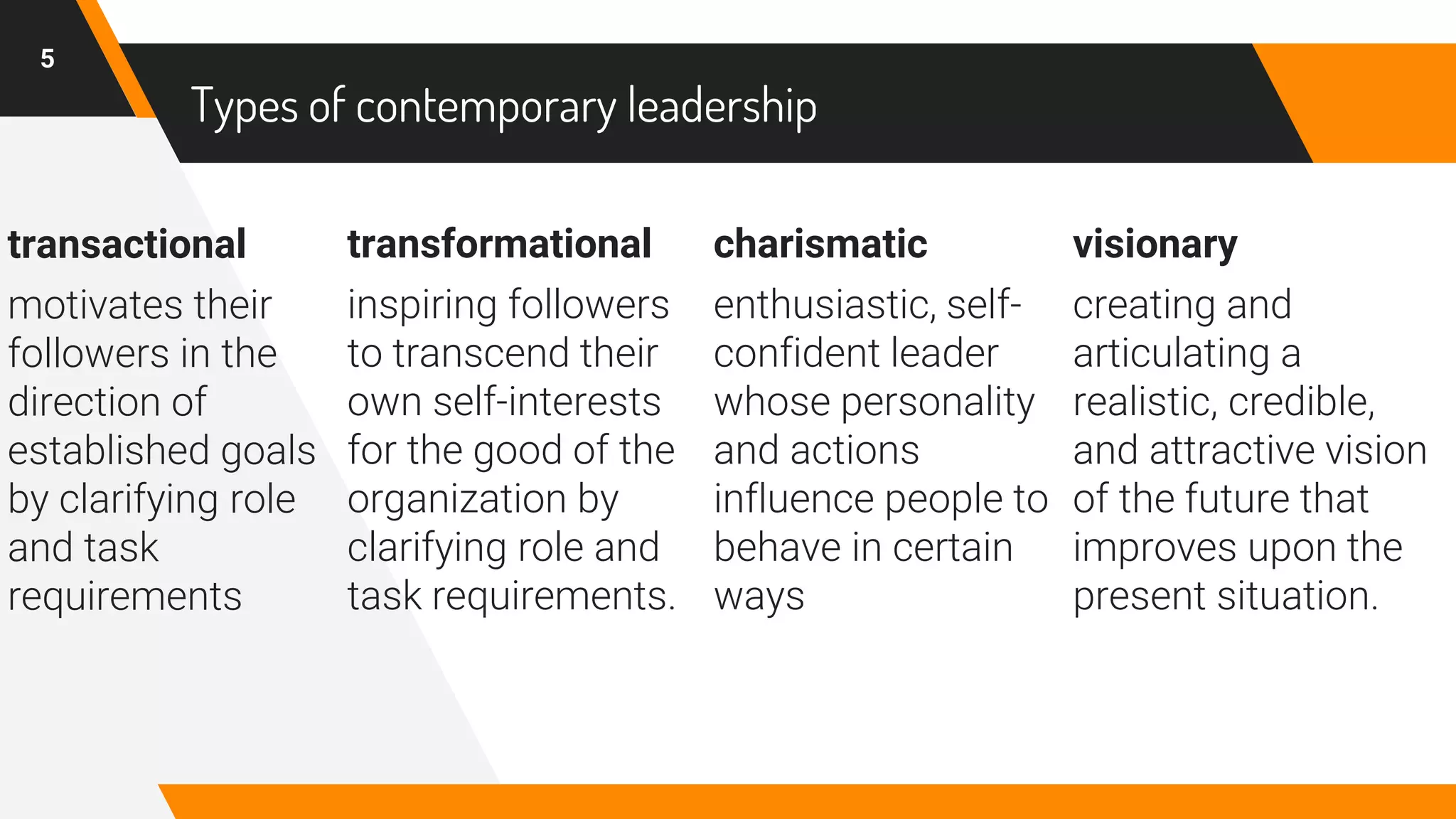 Appropriate Leadership style | PPT