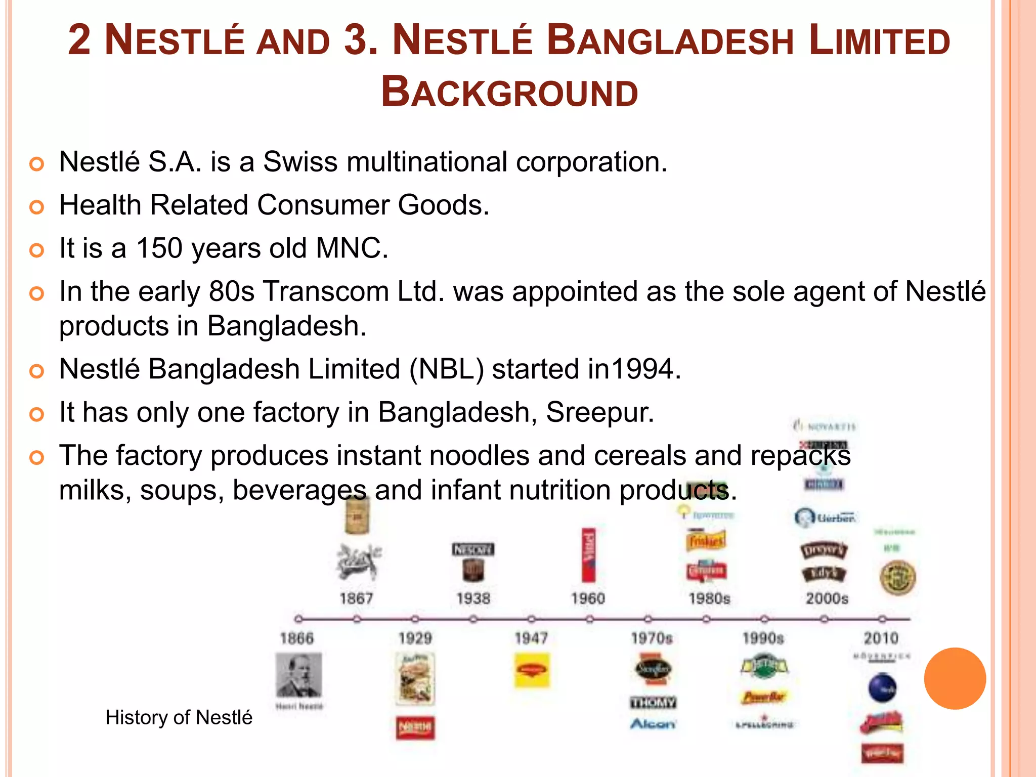 MGT211--management planning of nescafé--term ppr presentation | PPTX