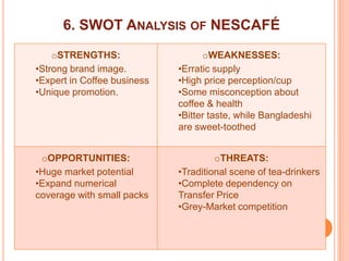 MGT211--management planning of nescafé--term ppr presentation | PPTX
