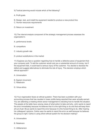 Mgt 230 final exam | DOCX