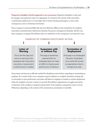 The Value of Using Assessments in the Workplace | PDF