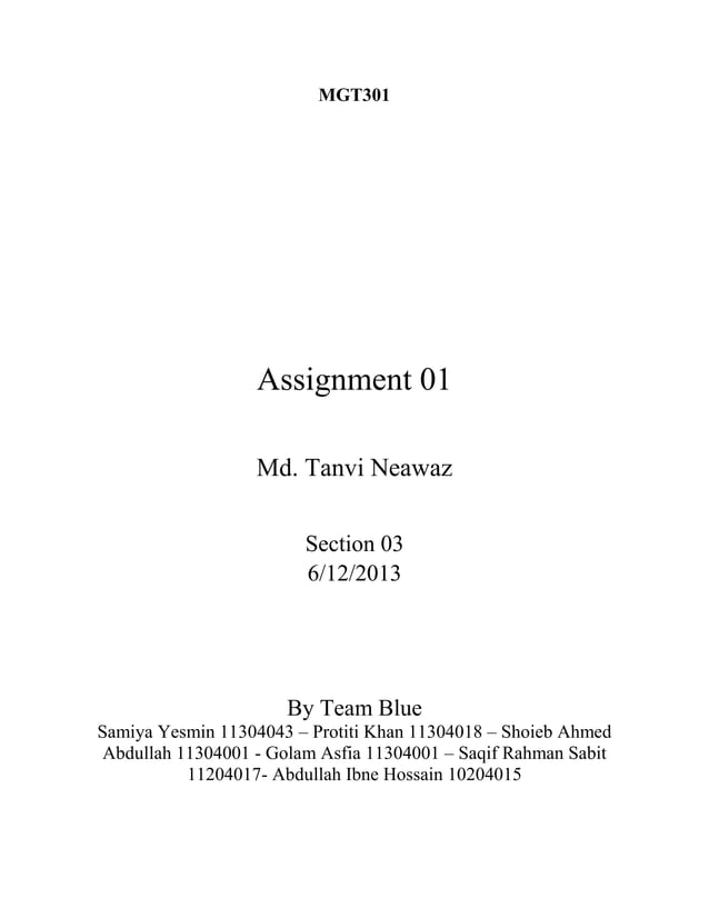 MGT301--assignment 01--Line Managers | PDF