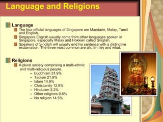 Working Profile of Singapore | PPT