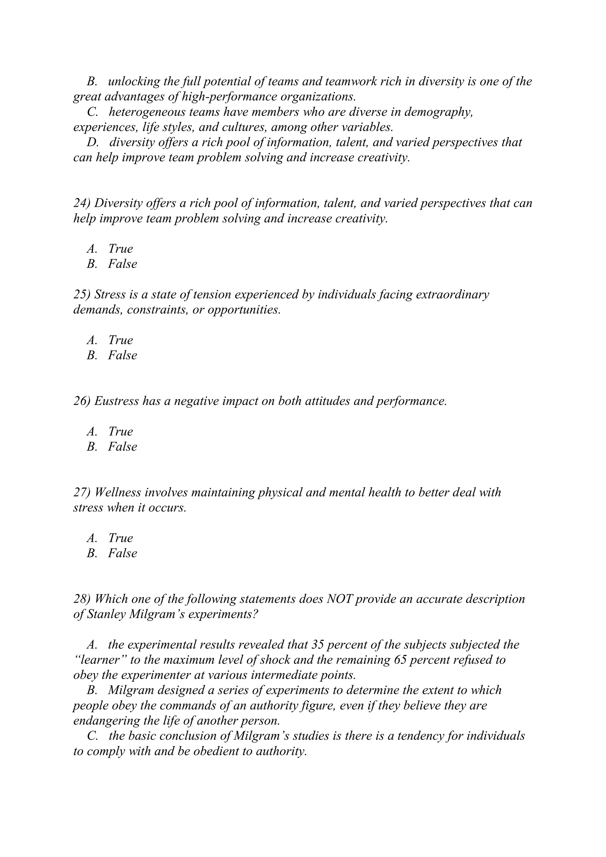 Mgt 307 final exam guide 1 | PDF