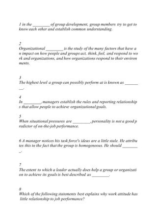 MGT 312 STUDY Become Exceptional--mgt312study.com