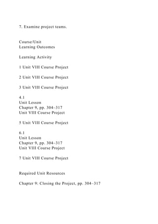 MGT 3302, Introduction to Project Management 1 Cou.docx