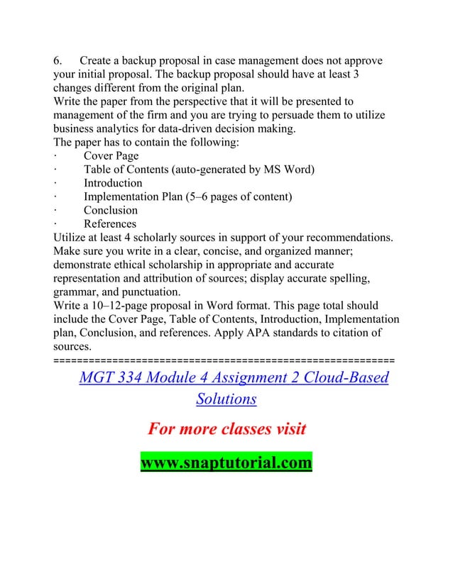 MGT 334 help A Guide to career/Snaptutorial | PDF