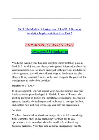 MGT 334 RANK Education Your Life / mgt334rank.com