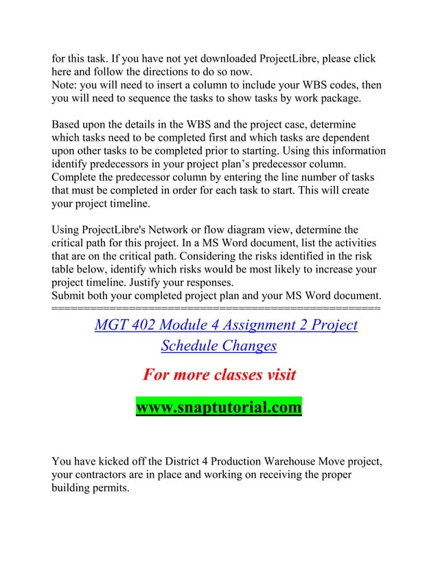 MGT 402 help Successful Learning/Snaptutorial | PDF