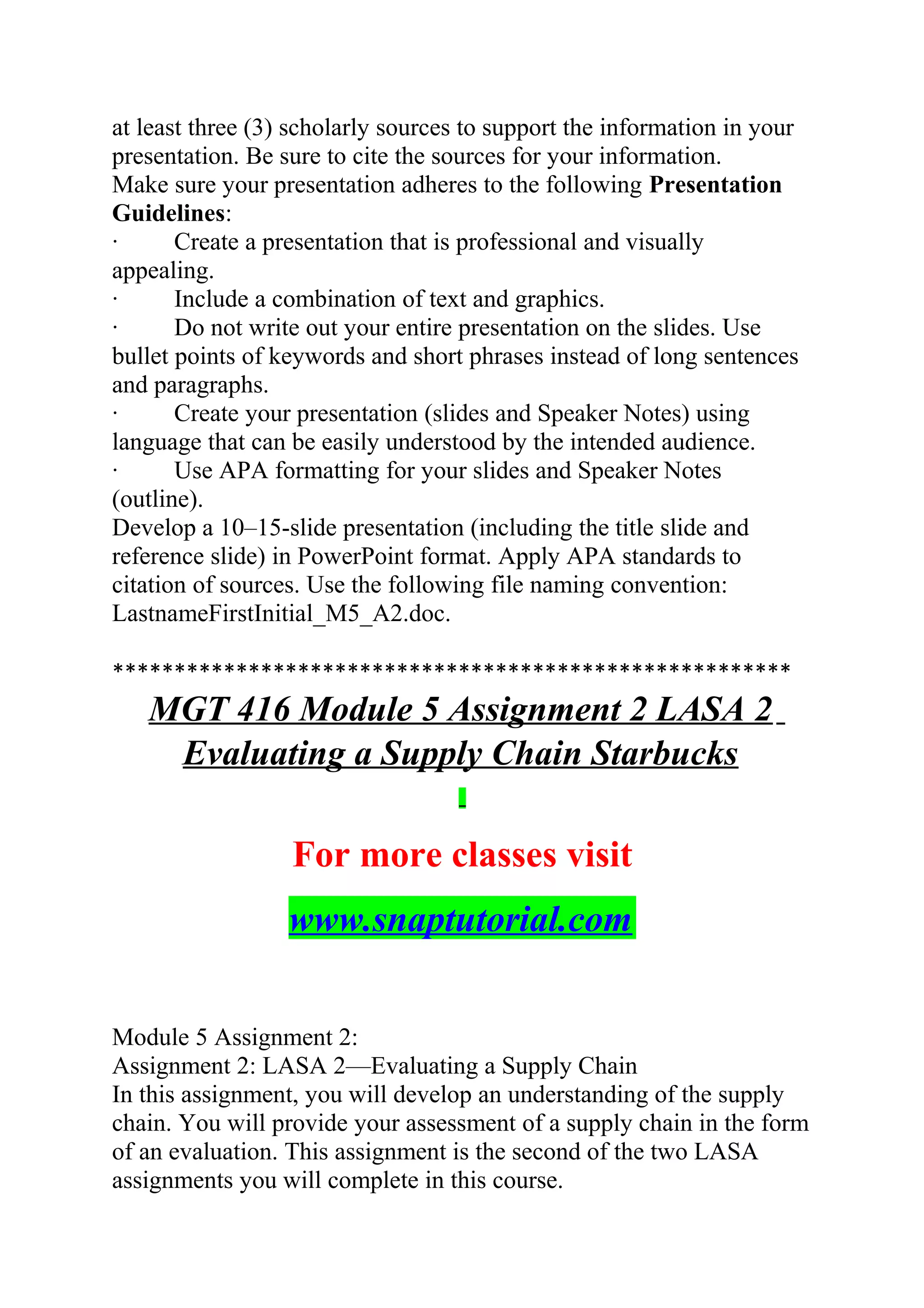 Mgt 416 Enhance teaching-snaptutorial.com