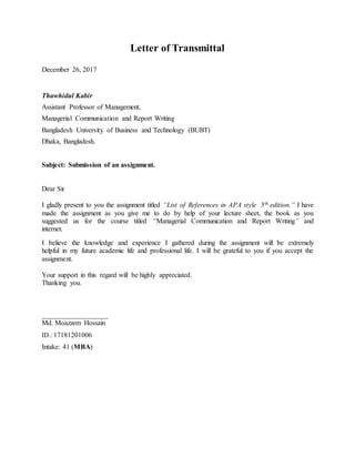 (Mgt 502) list of references in apa style 5th edition. | PDF